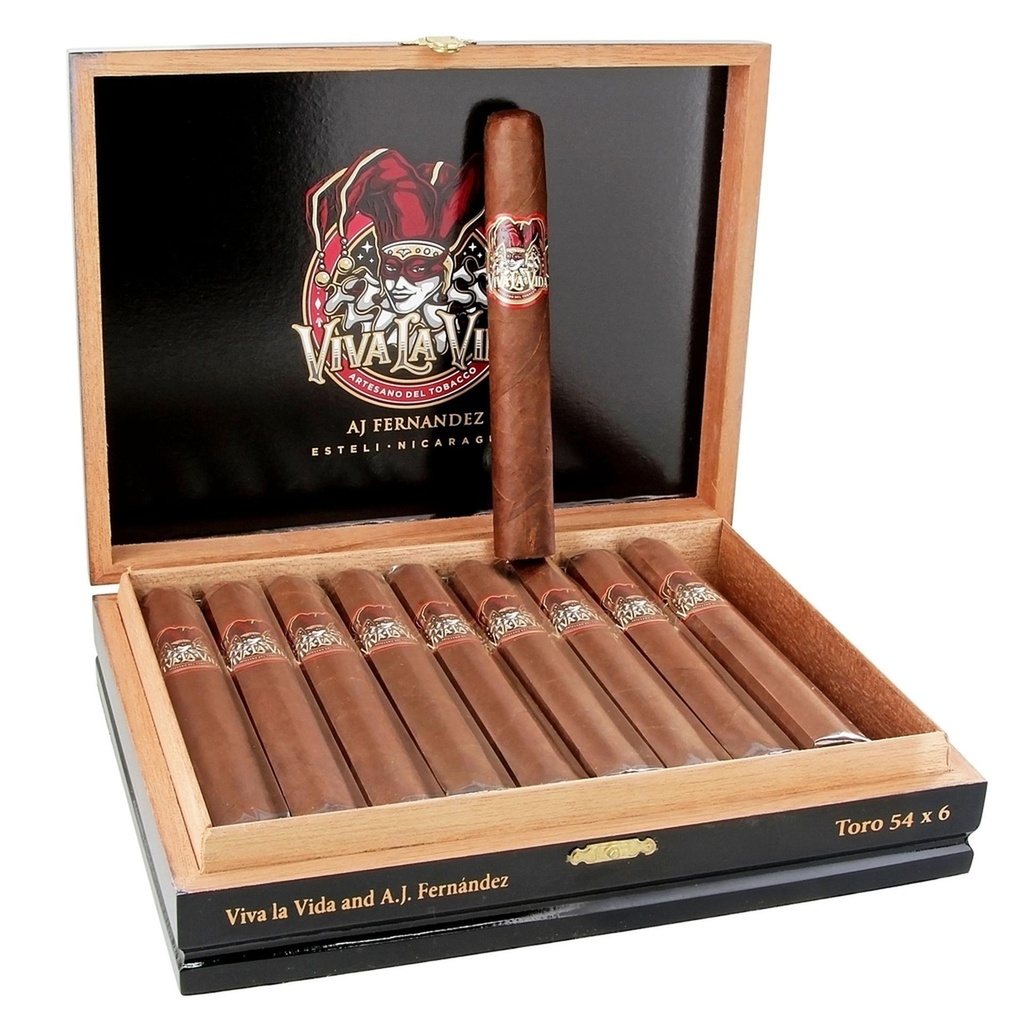 Viva La Vida Toro Box of 20 - 6" x 54 | Cigar Omega